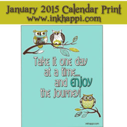 January 2015 Calendar... A new year! - inkhappi