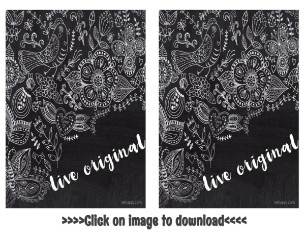 Live original... Inspirational gift idea and printables! - inkhappi