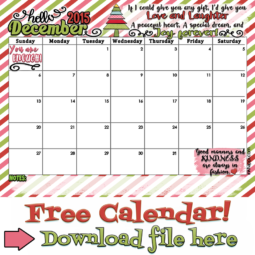 December 2015 Calendar is up. All I can say is WOW! - inkhappi