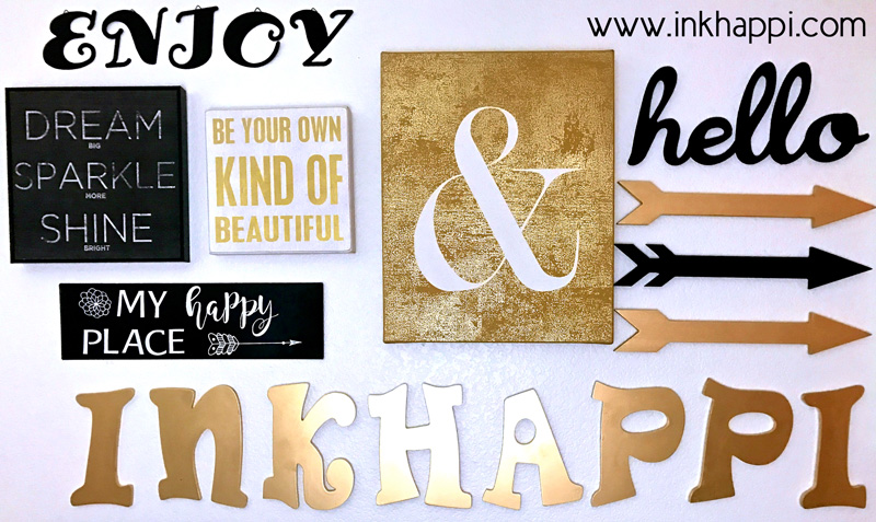 Repurposed Metal Sign and a Custom Vinyl Lettering Cricut Design Space ...
