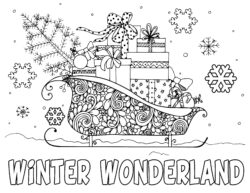 Holiday Coloring Pages... And Creating Holiday Traditions! - inkhappi