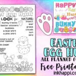 Easter Coloring Pages Free Printables! - inkhappi